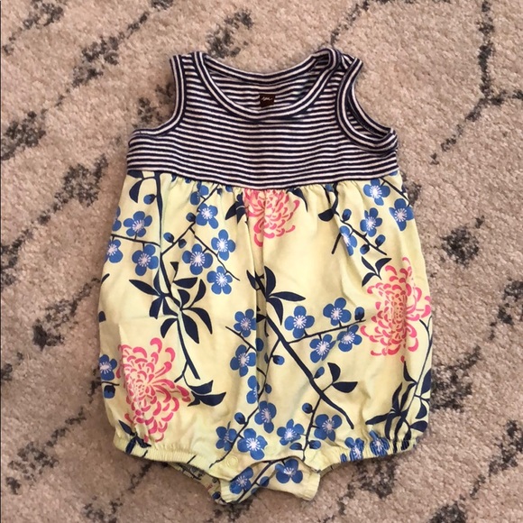 Tea Collection | One Pieces | Tea Baby Girl Romper | Poshmark